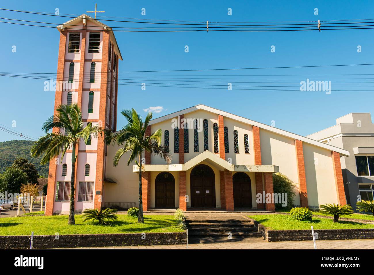 Holy Family Parish - Catholic church in the center of Tres Coroas ...