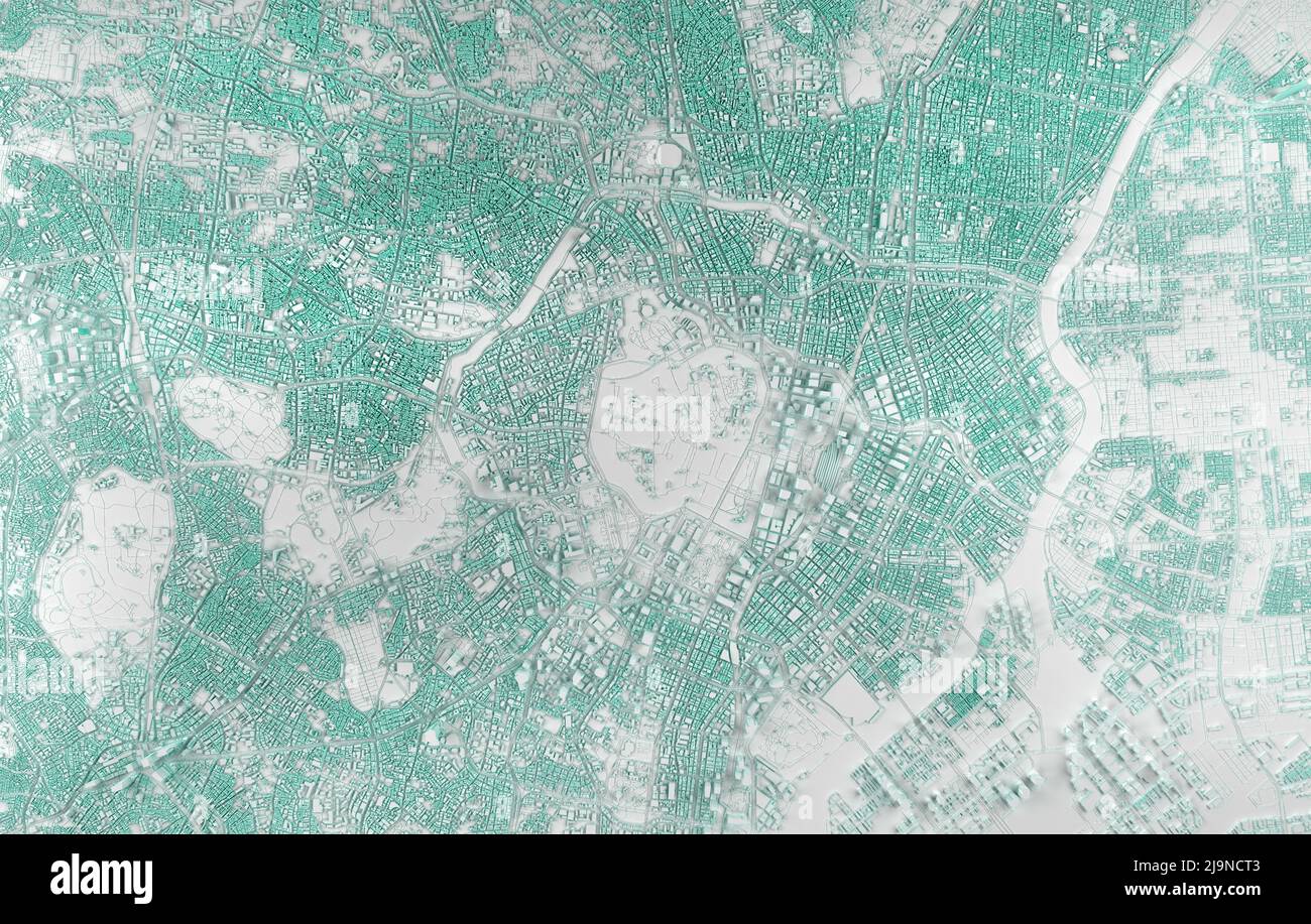 Simplified street map hi-res stock photography and images - Alamy