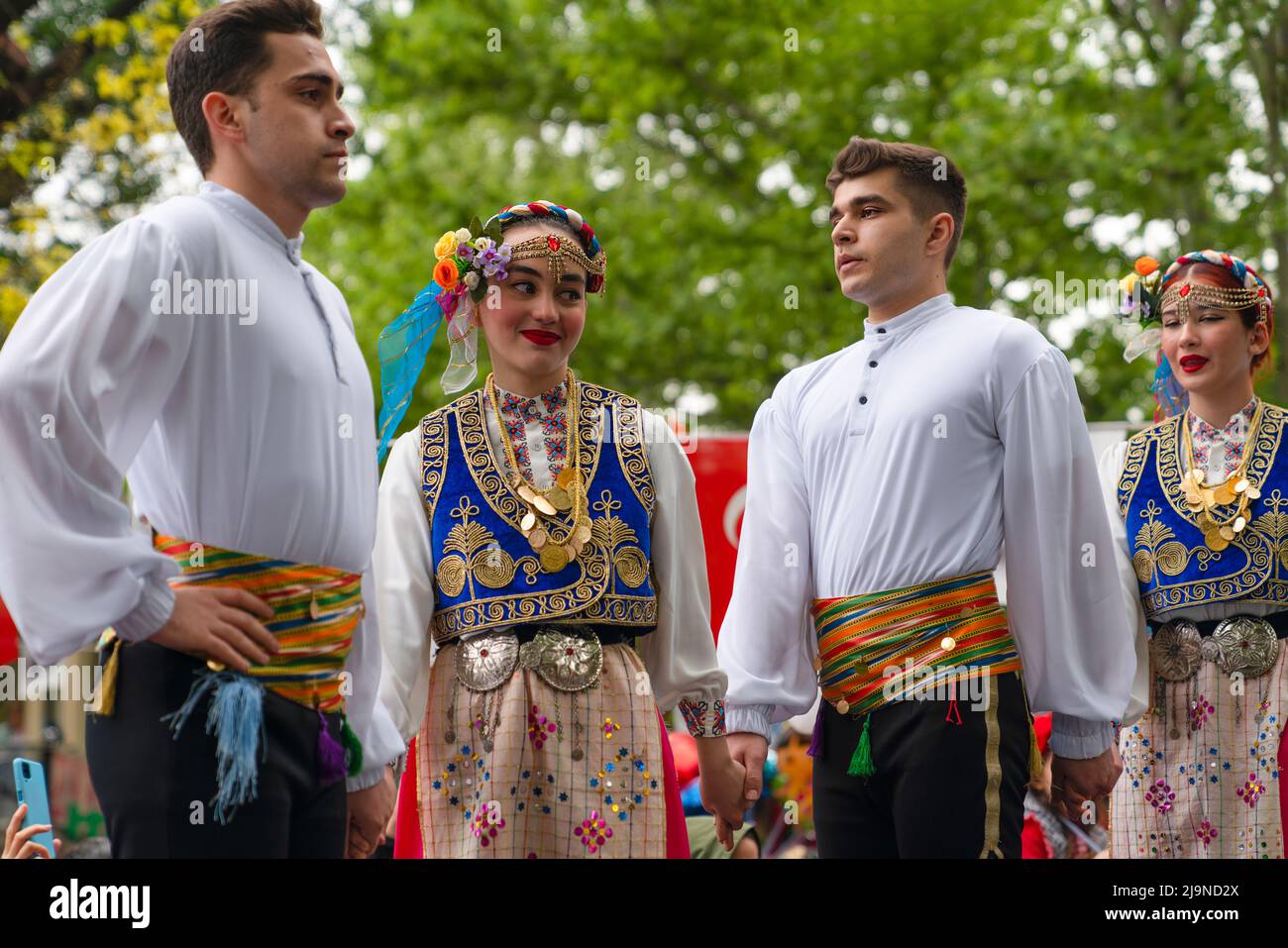 Cankaya, Ankara, Turkey - May 19 2022: Commemoration of Atatürk, Youth ...