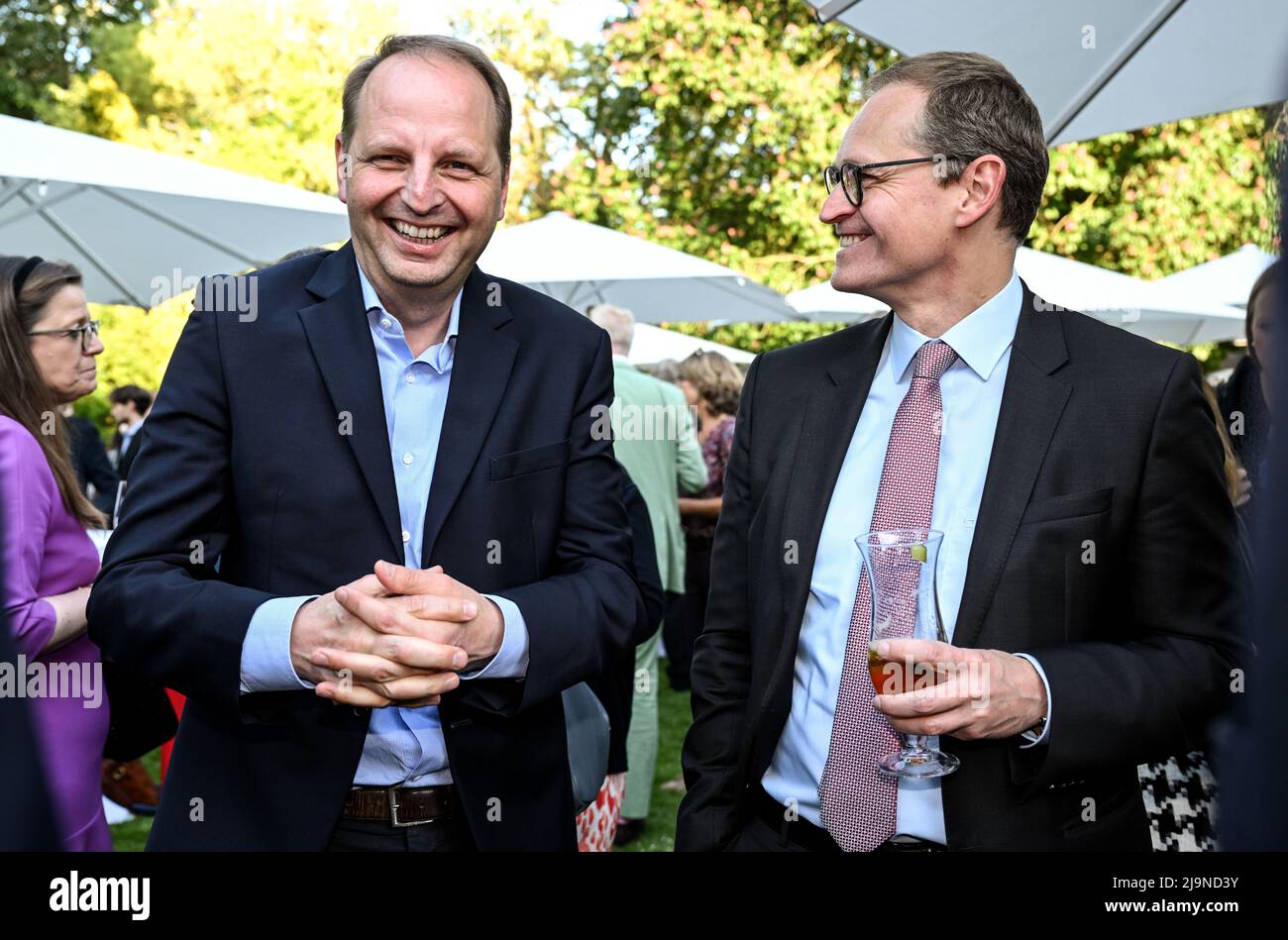 Berlin, Germany. 24th May, 2022. Members of Parliament Thomas Heilmann ...