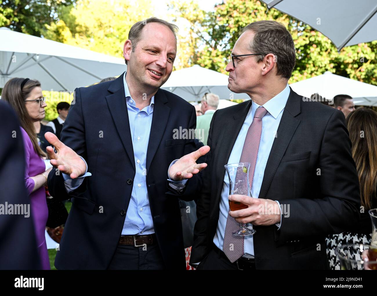 Berlin, Germany. 20th May, 2022. Members of Parliament Thomas Heilmann ...