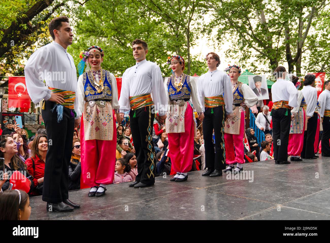 Cankaya, Ankara, Turkey - May 19 2022: Commemoration of Atatürk, Youth ...