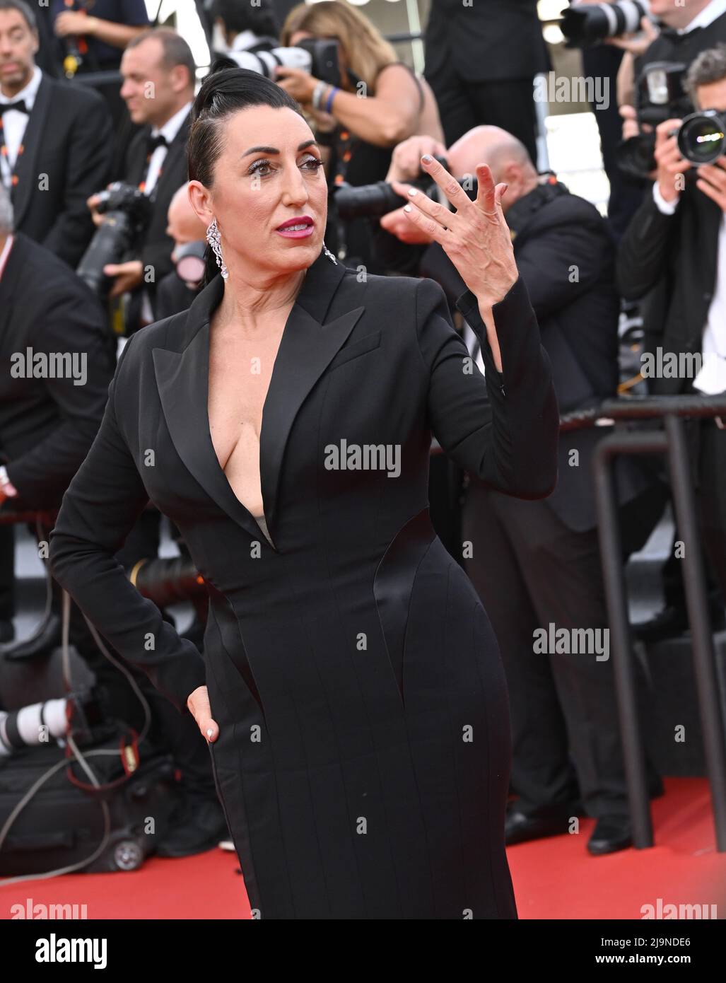 Cannes, France. 24th May, 2022. CANNES, FRANCE. May 24, 2022: Rossy De ...