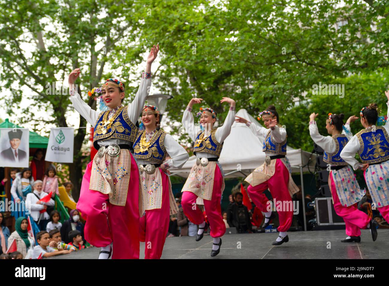 Cankaya, Ankara, Turkey - May 19 2022: Commemoration of Atatürk, Youth ...