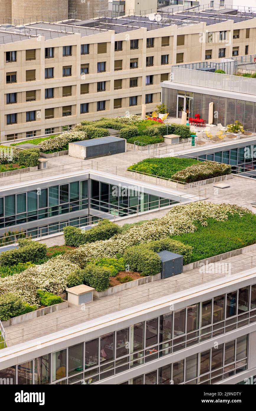 Rooftop terrace bordeaux hi-res stock photography and images - Alamy