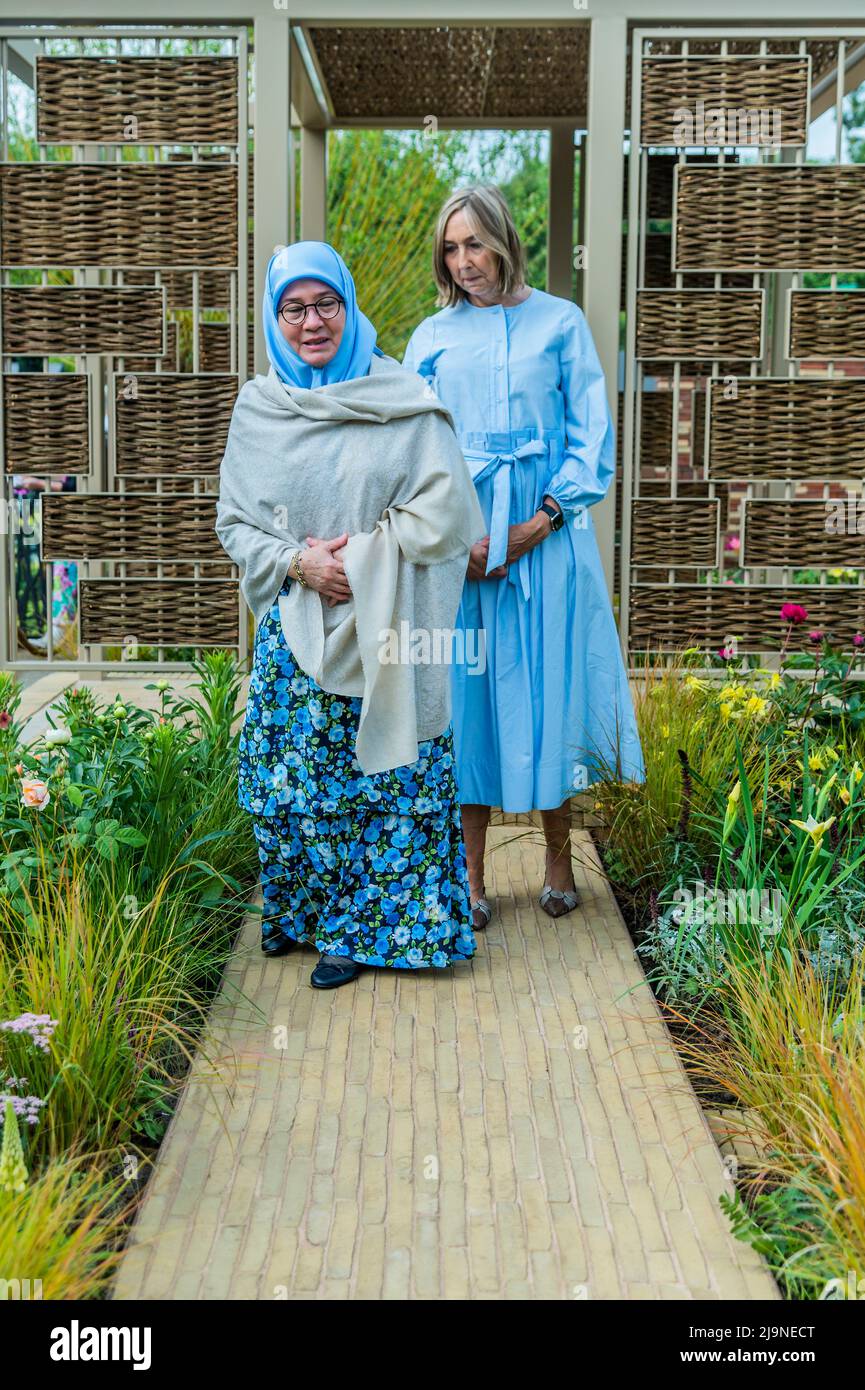 London, UK. 23rd May, 2022. Cath Kidston, designer of a floral range of ...