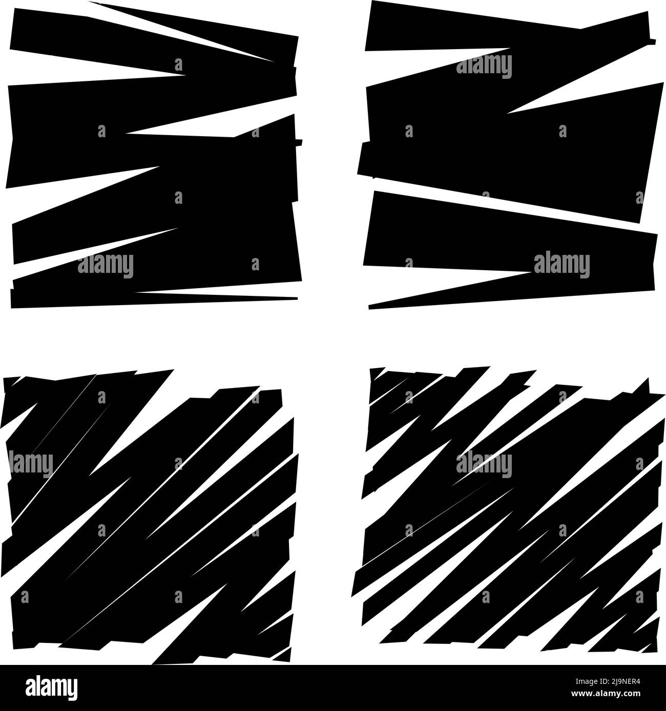 Slit, slash, fracture texture effect element. Stock vector illustration ...