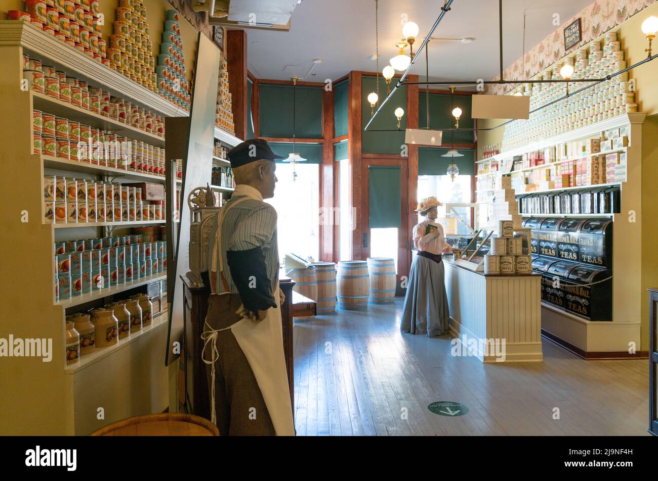 The Wright-Dunbar Interpretive Center and Plaza Stock Photo - Alamy