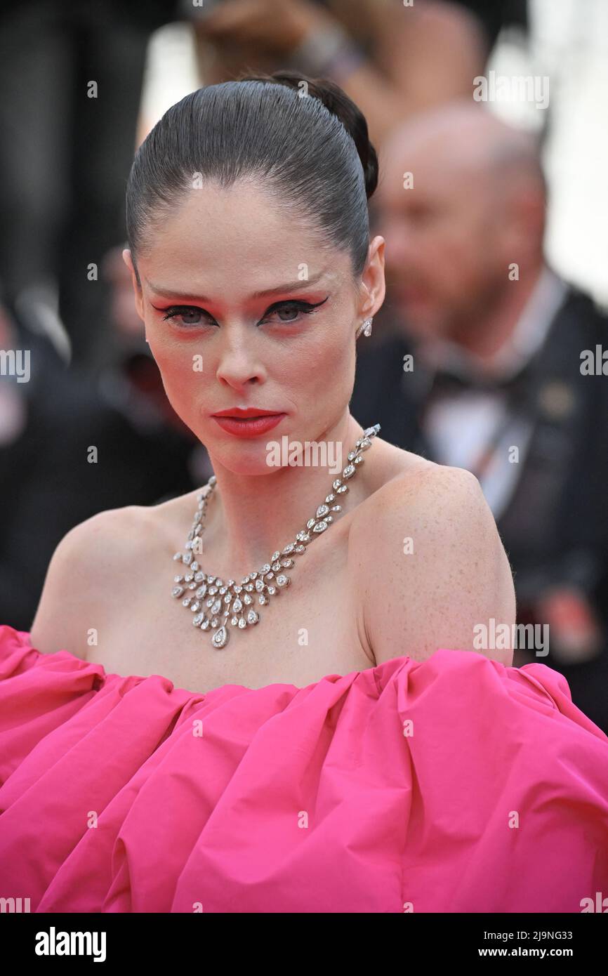 Coco Rocha attending the premiere of the movie The Innoncent during the ...