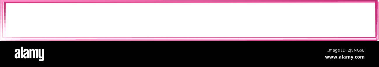 Random square contour frame, border element. Stock vector illustration ...