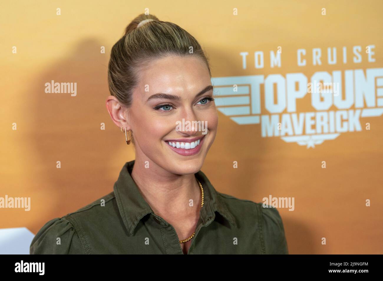 New York, NY - May 23, 2022: Caroline Lowe attends the "Top Gun ...
