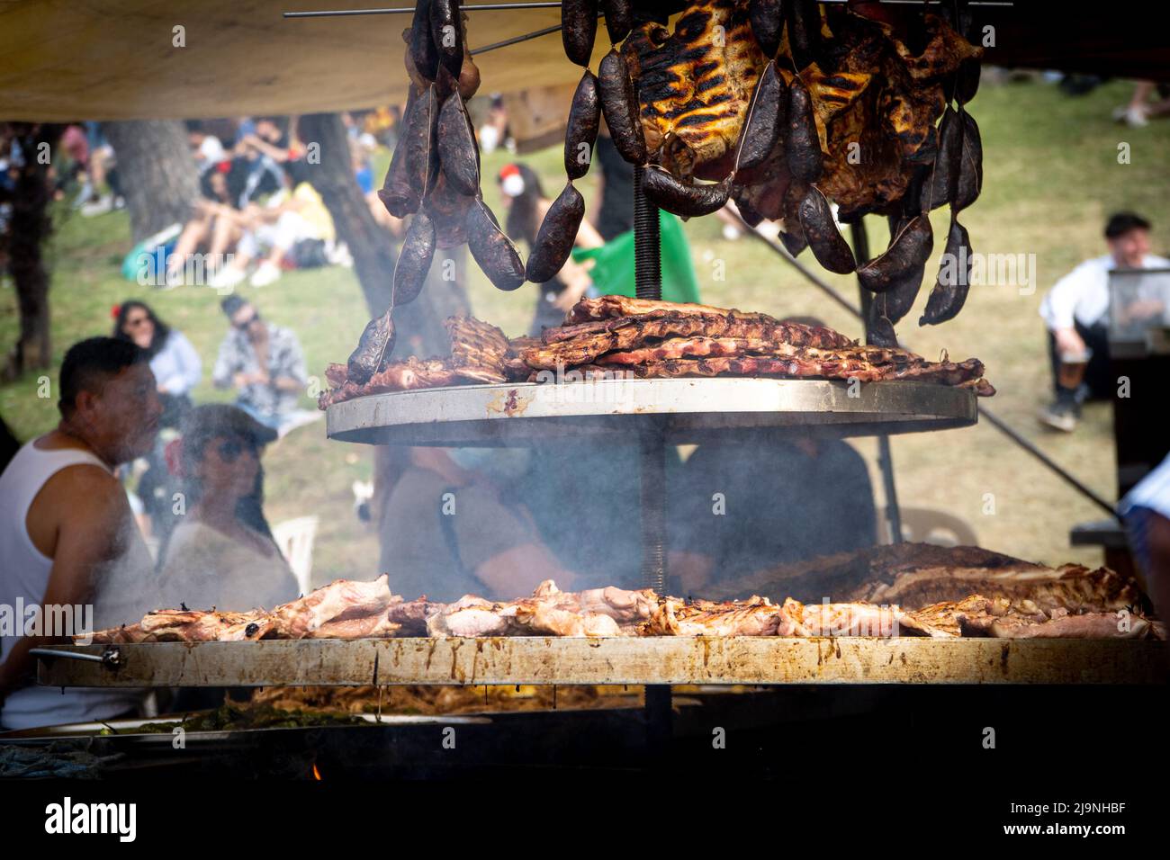 Black pudding stall hi-res stock photography and images - Alamy
