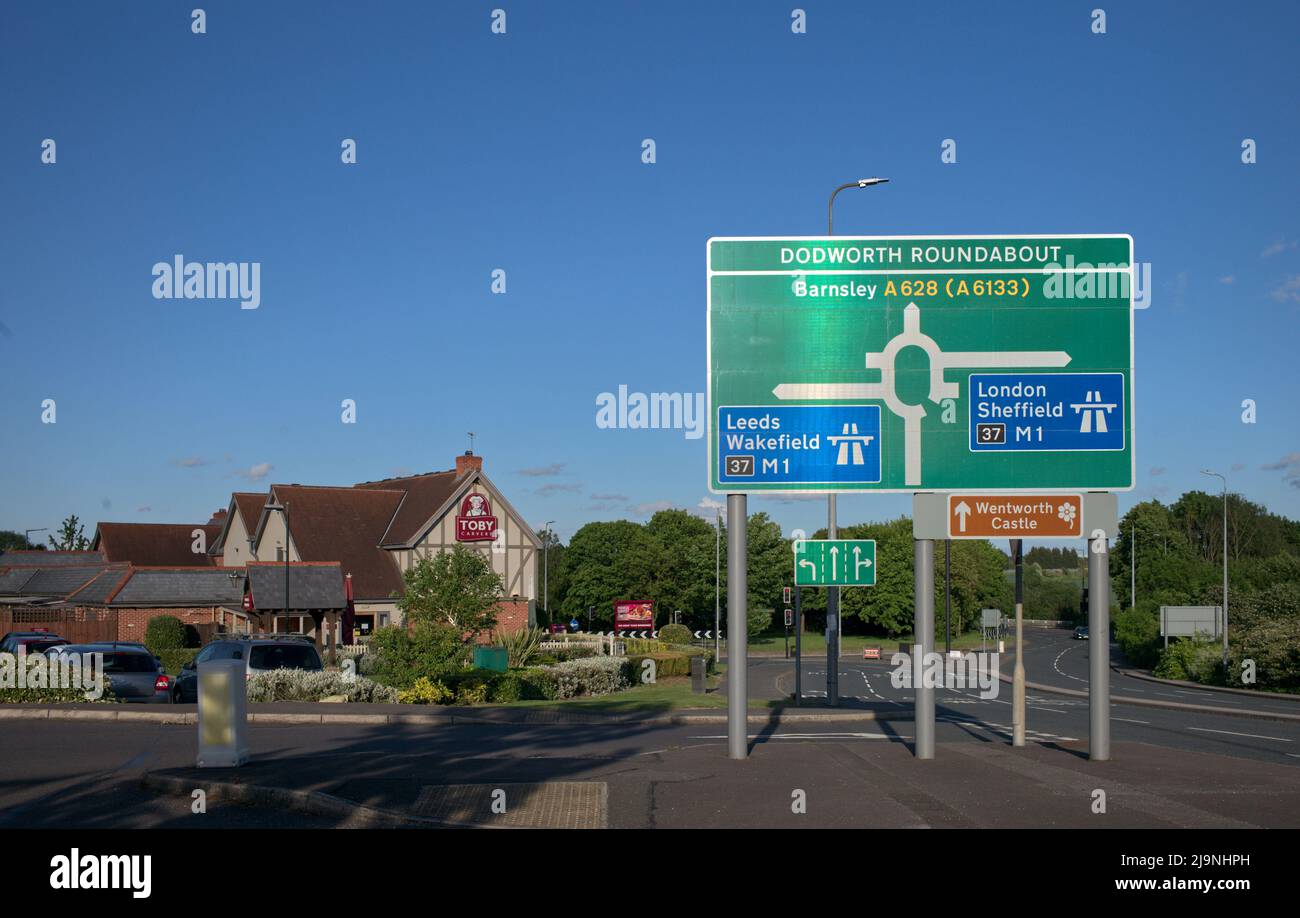 Images of the town of Dodworth near Barnsley in Yorkshire UK Stock ...