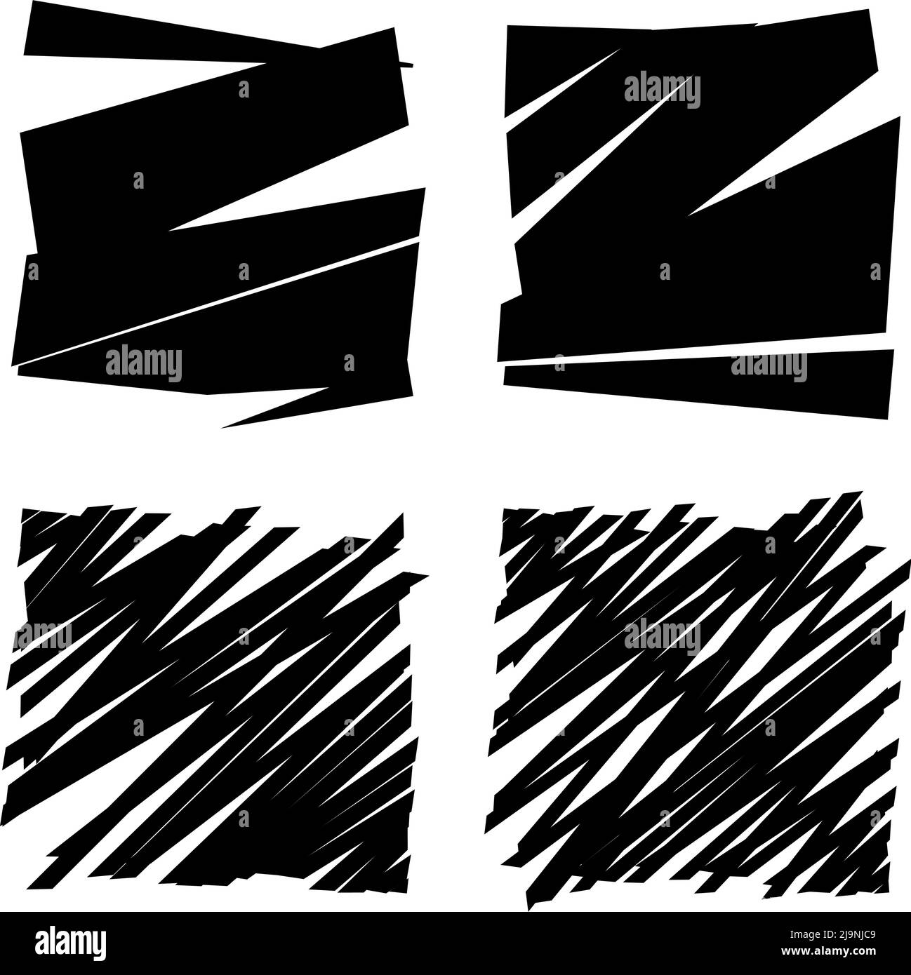 Slit, slash, fracture texture effect element. Stock vector illustration ...