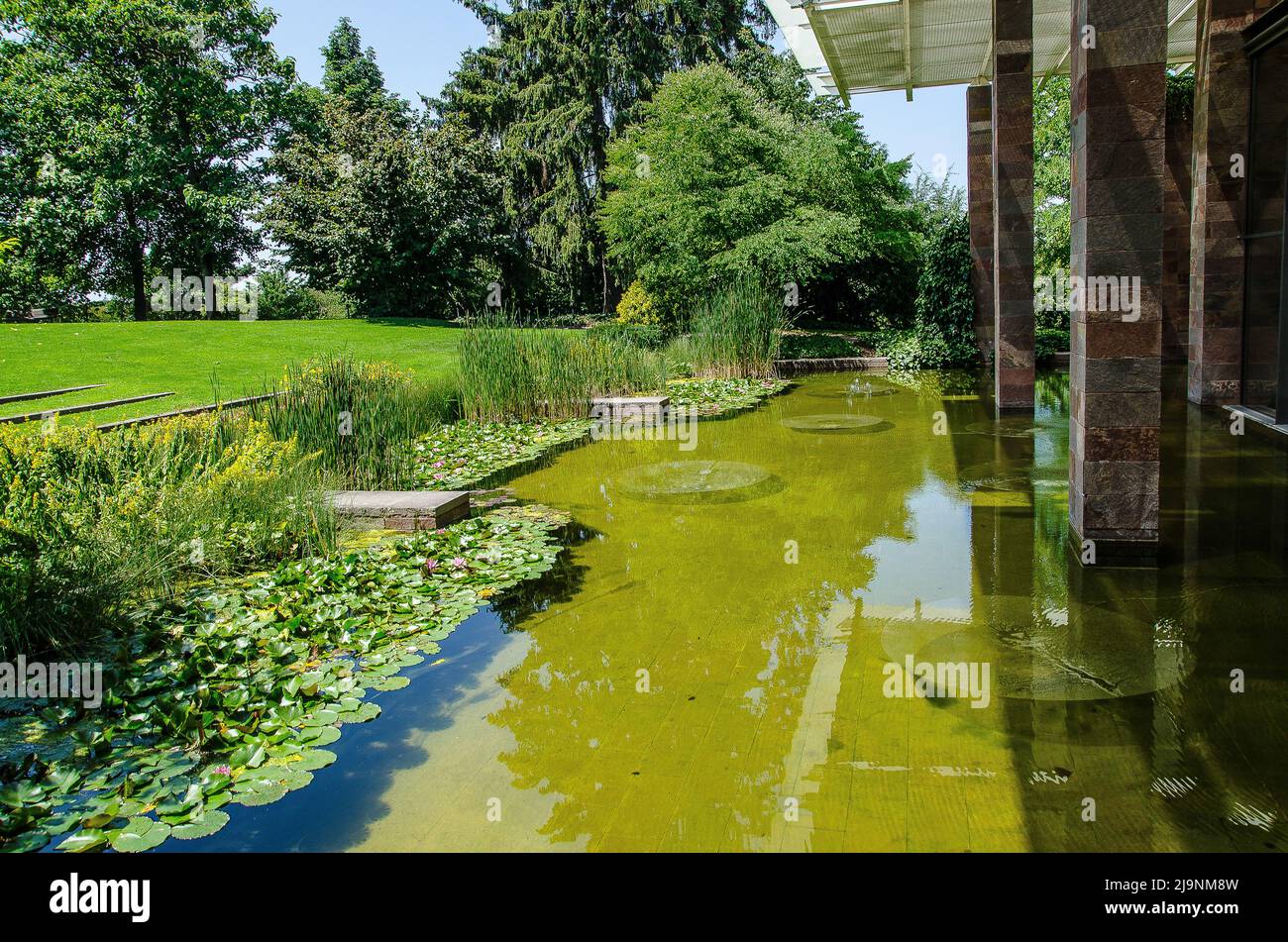 Fondation beyeler most popular art museum in switzerland hi-res stock ...