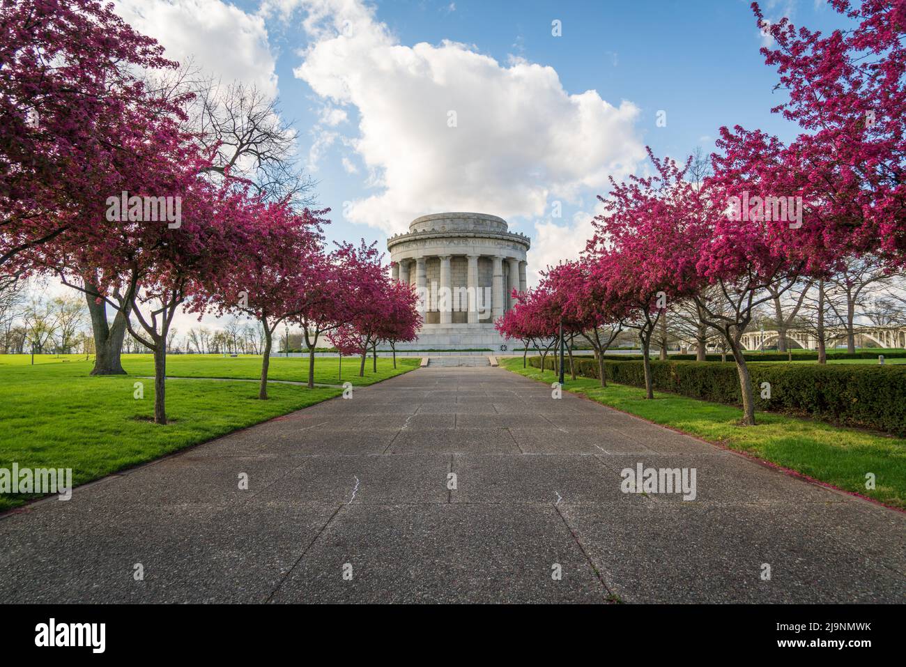 The large building at George Rogers Clark Park Stock Photo - Alamy