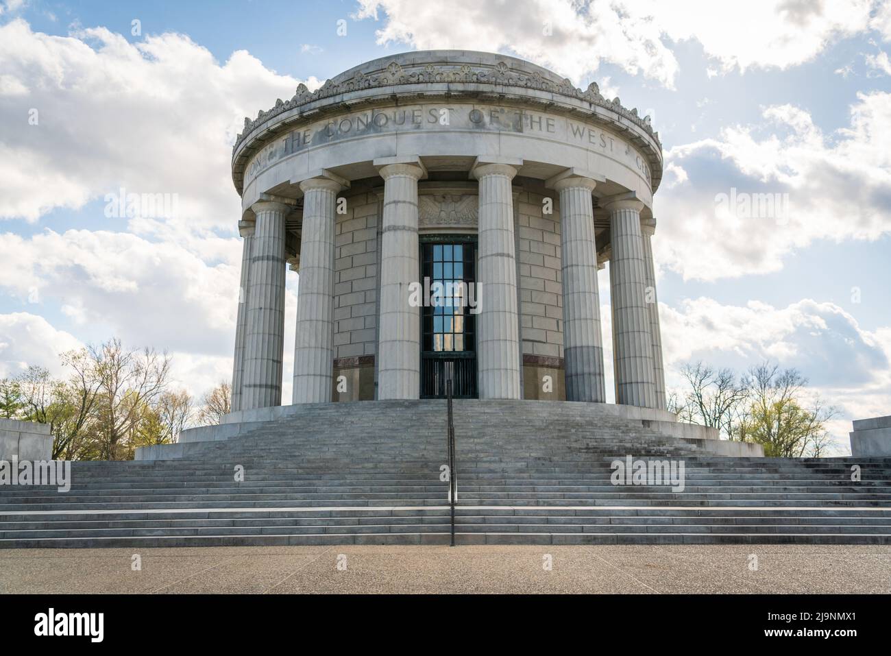 The monument at george rogers clark national historical park hi-res ...