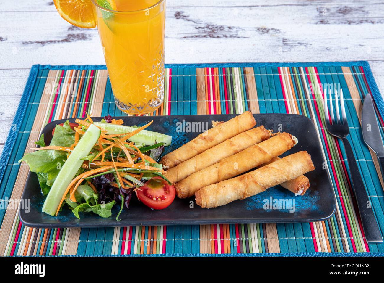 Turkish Tepsi Boregi, Round Borek, Tray pastry (Turkish name; rulo ...