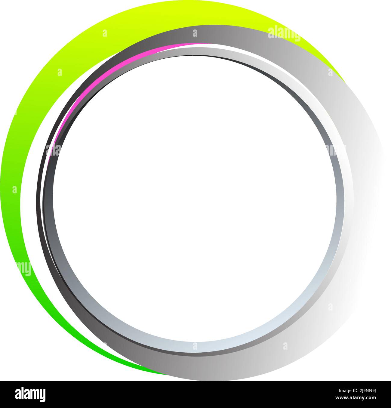 Random circles, rings circular element. Stock vector illustration, clip ...