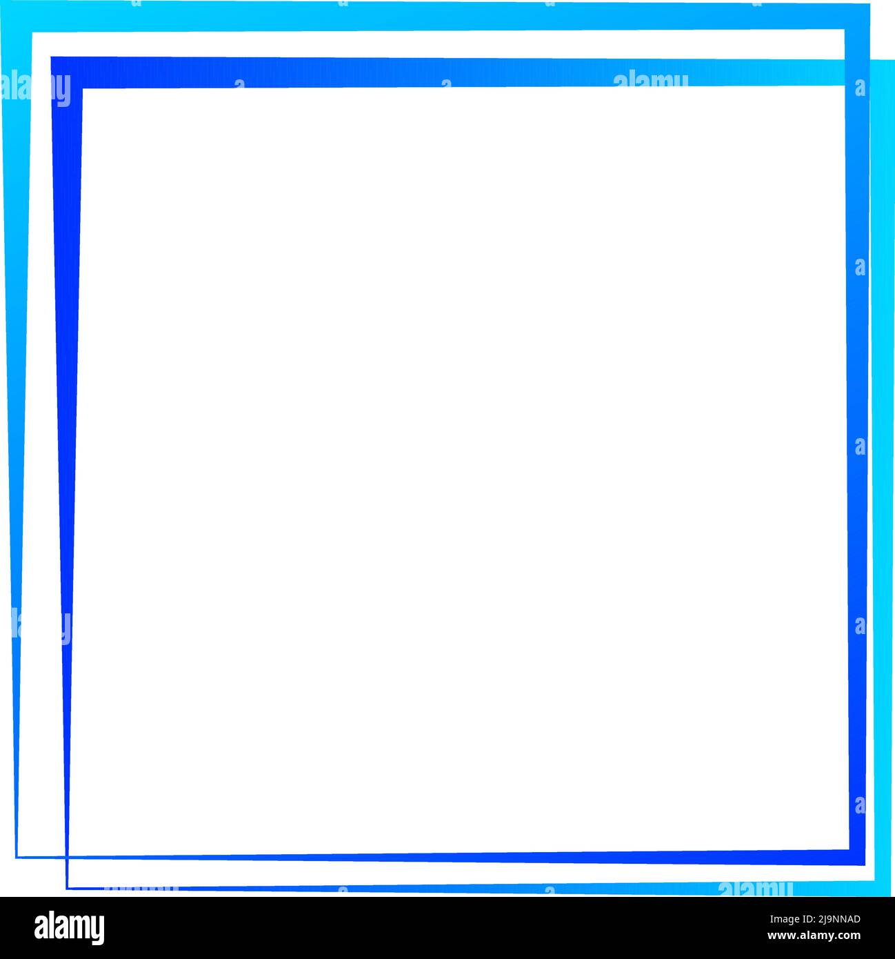 Random square contour frame, border element. Stock vector illustration ...