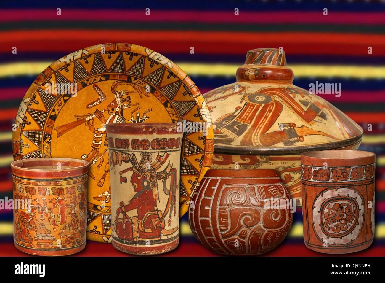 Some examples of objects of the colorful and superb craftsmanship of ...