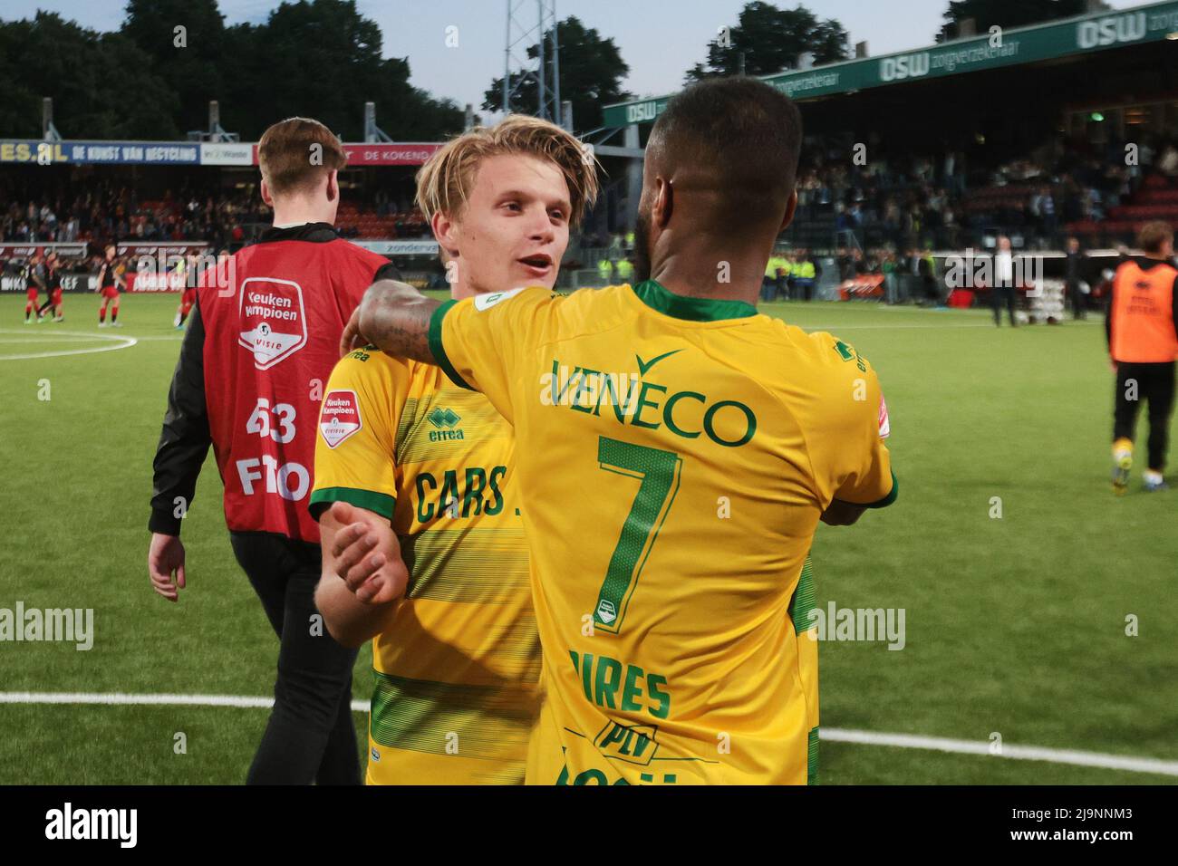 ROTTERDAM - (lr) Sem Steijn of ADO Den Haag, Felipe Augusto Rodrigues ...