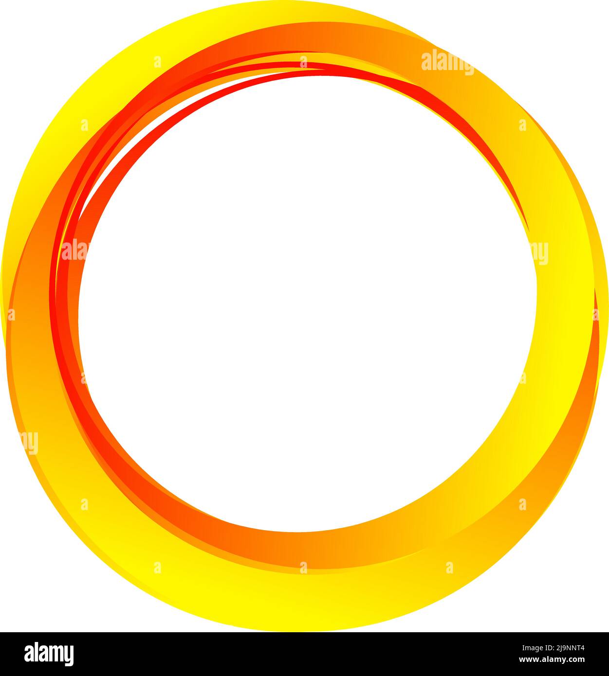 Random circles, rings circular element. Stock vector illustration, clip ...