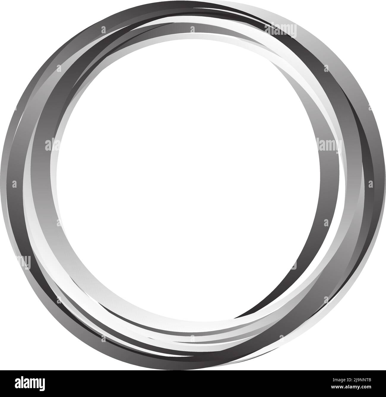 Random circles, rings circular element. Stock vector illustration, clip ...