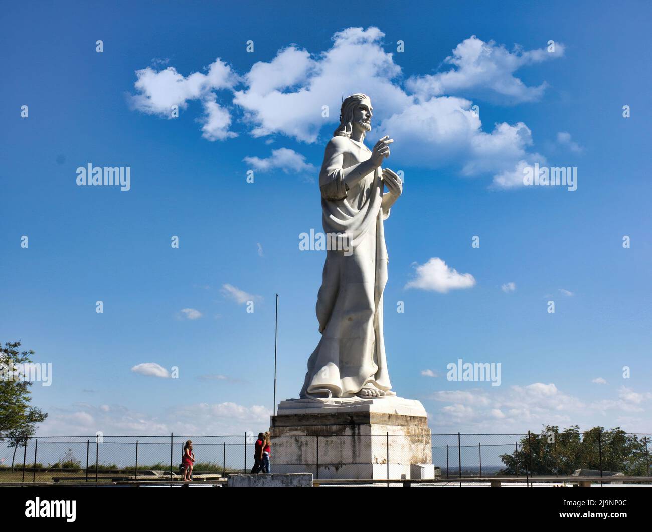 The Christ of Havana, a large sculpture representing Jesus of Nazareth ...