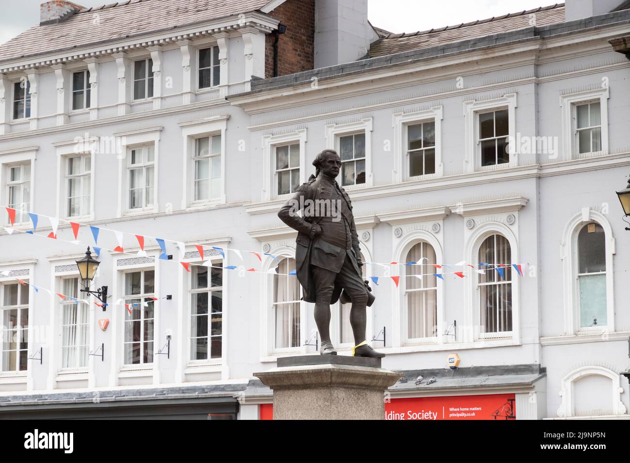Clive of India statue in Shrrewsbury, Shropshire, UK Stock Photo - Alamy