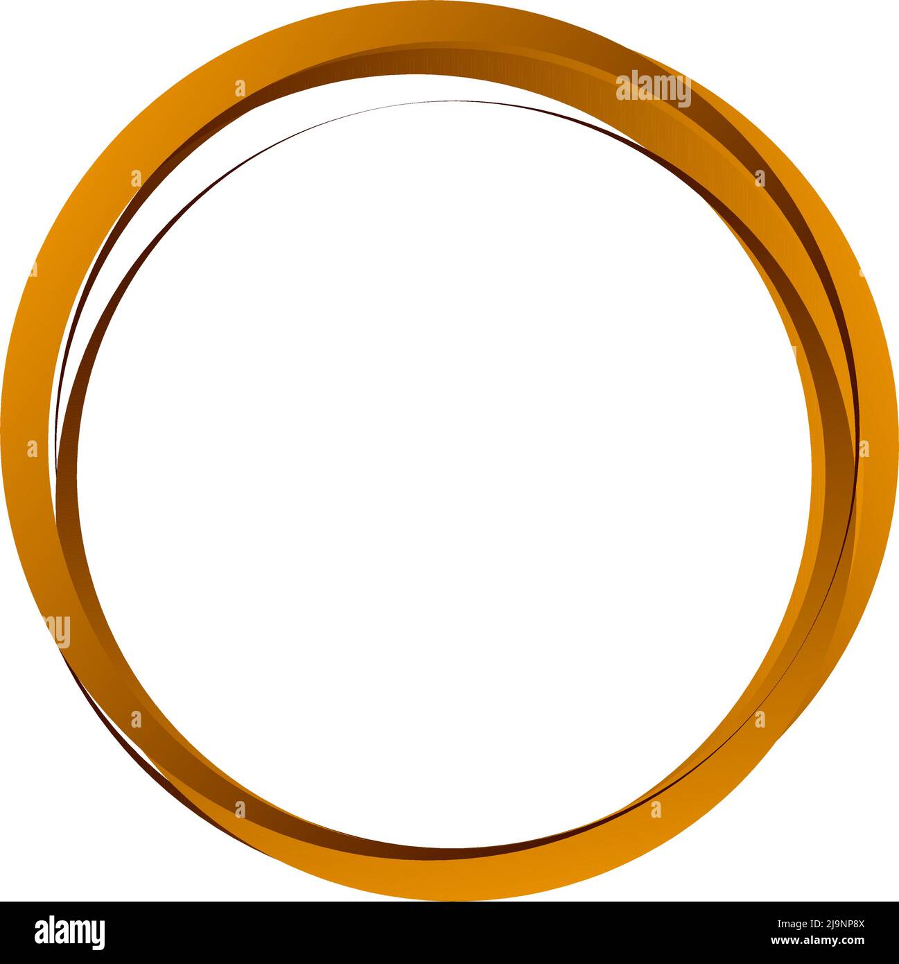 Random circles, rings circular element. Stock vector illustration, clip ...