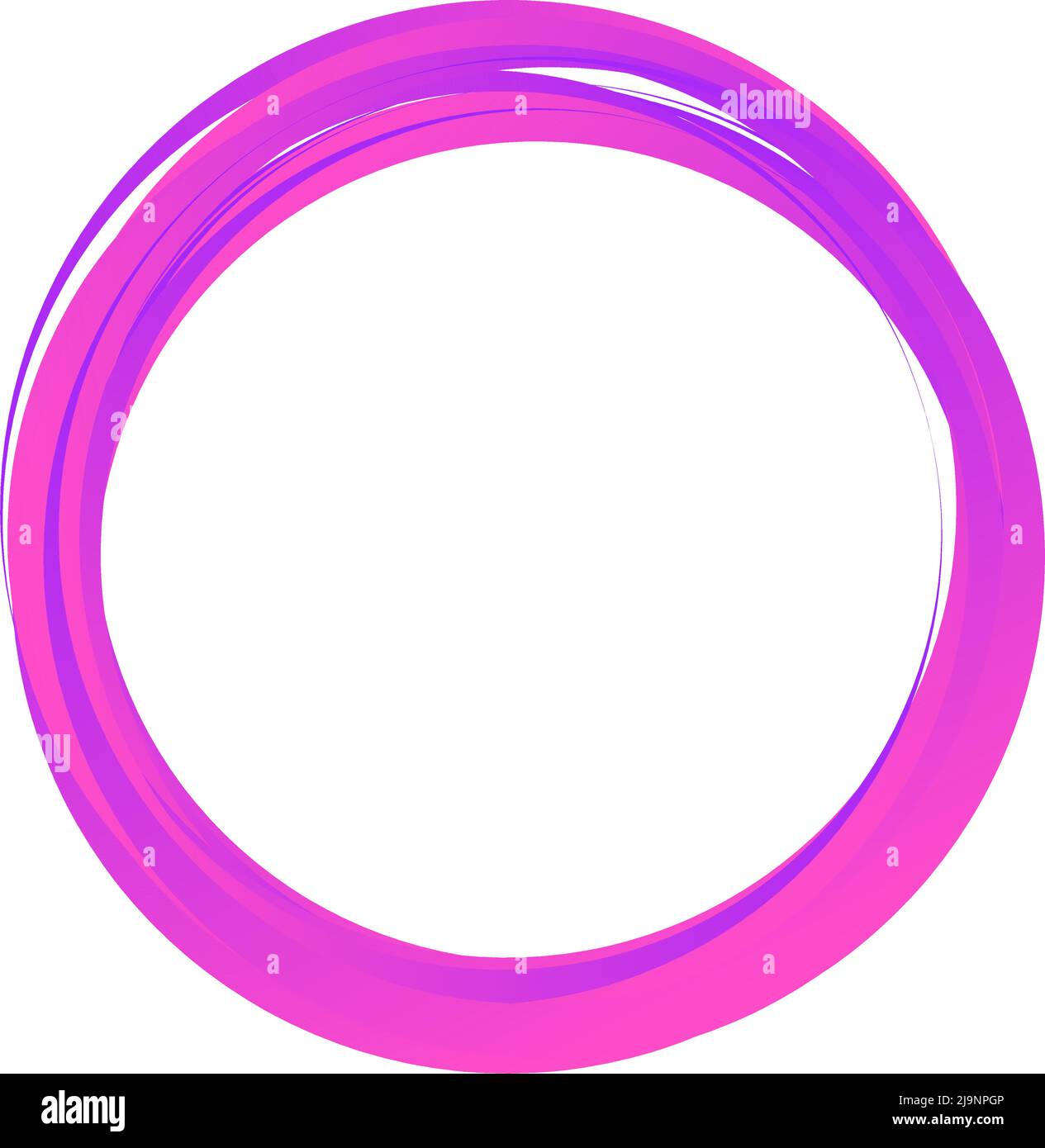 Random circles, rings circular element. Stock vector illustration, clip ...