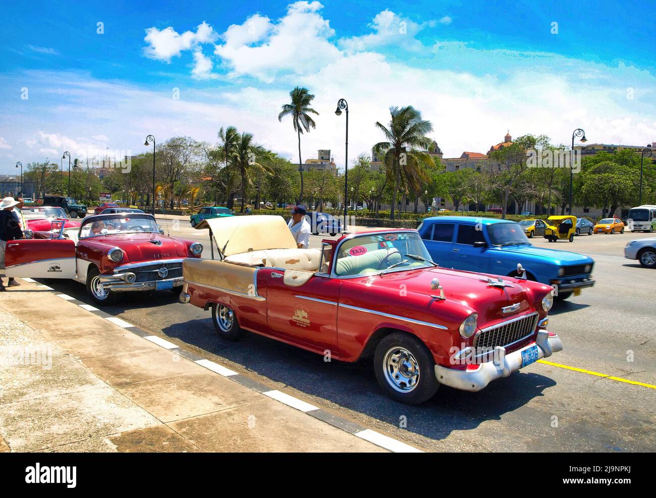 The beautiful and colorful capital of Cuba, Havana, one of the most ...
