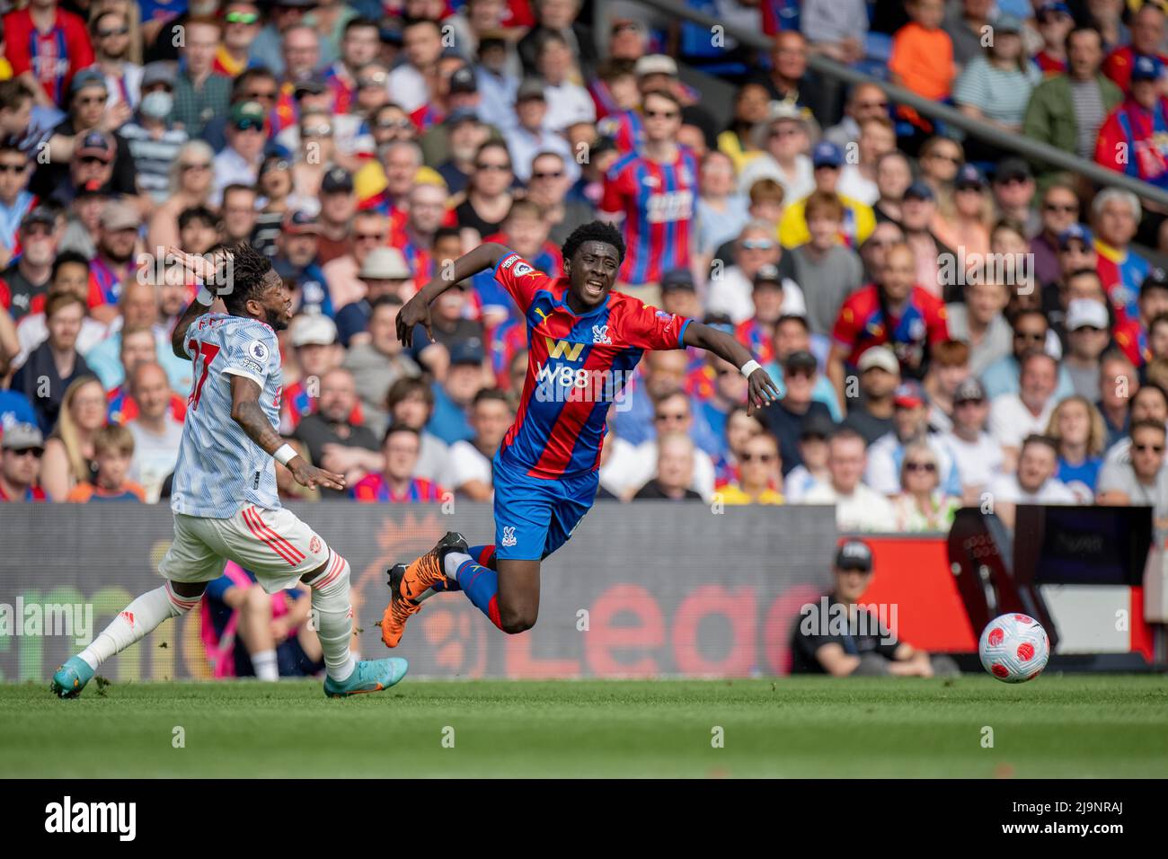 LONDON, ENGLAND - MAY 22: Jesurun Rak-Sakyi of Crystal Palace during ...