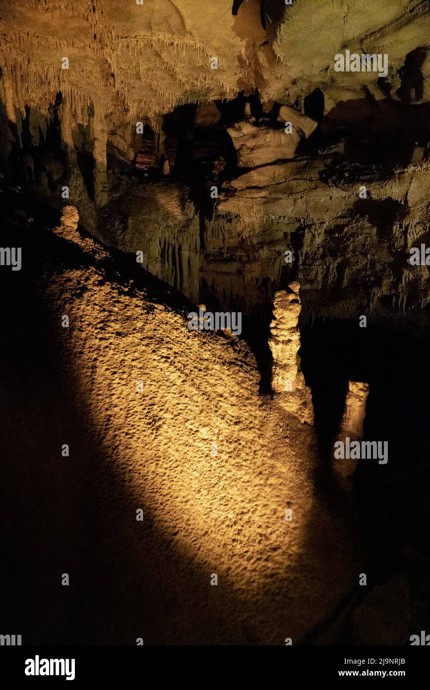 The Cave System at Mammoth Cave National Park Stock Photo - Alamy
