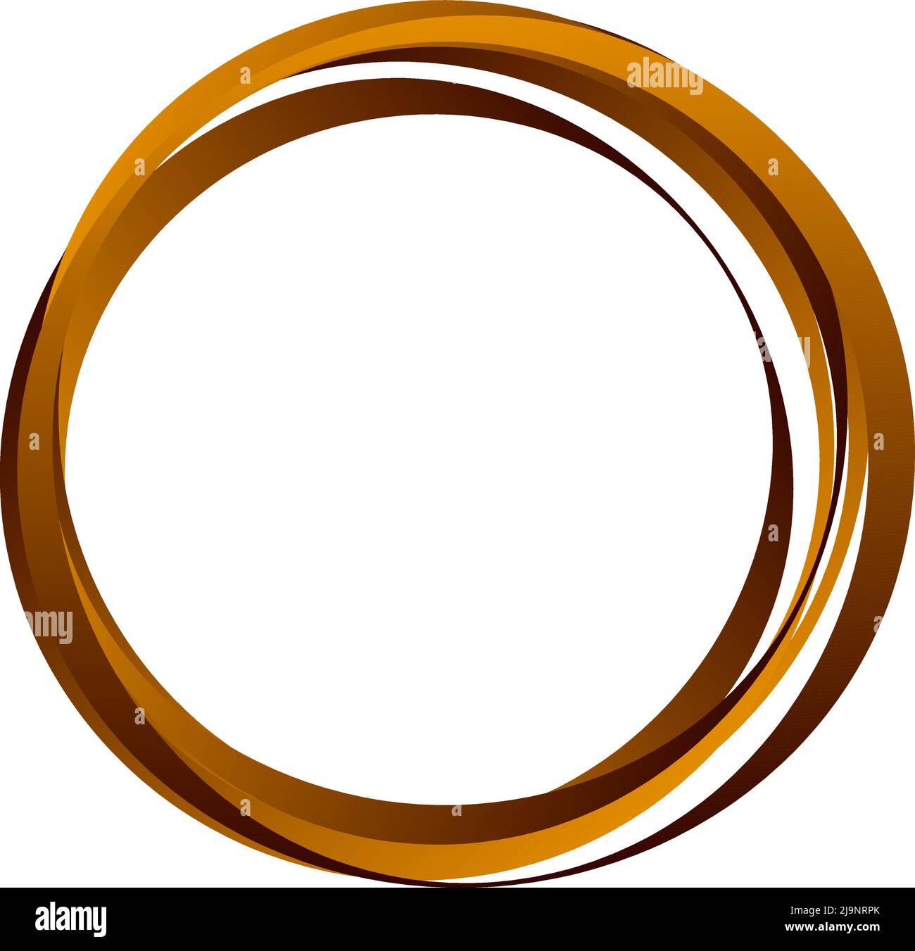 Random circles, rings circular element. Stock vector illustration, clip ...