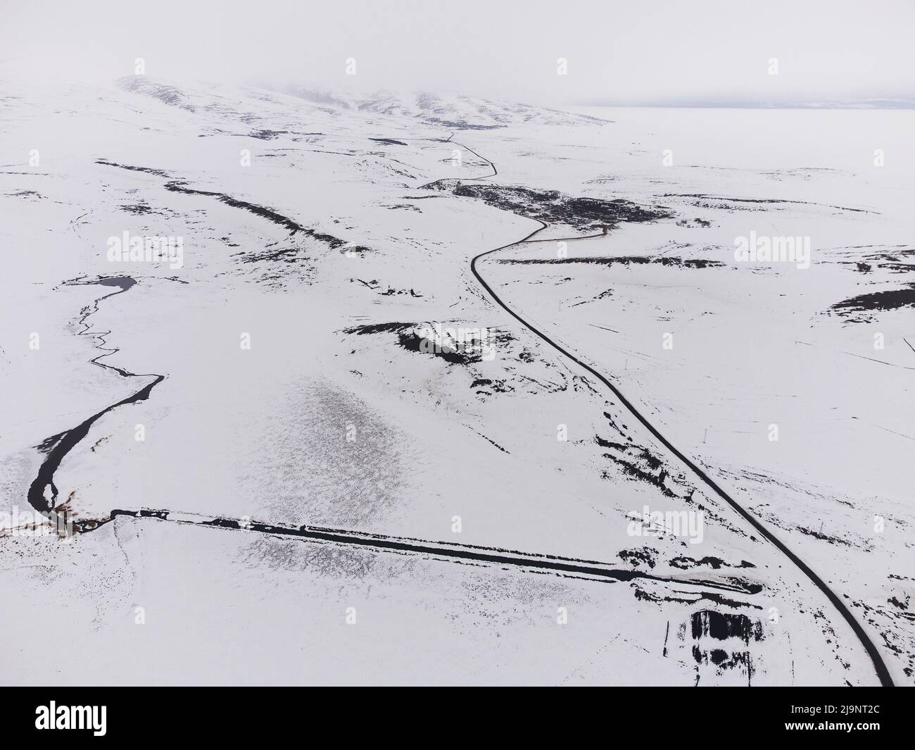 Overhead aerial view slope mountain hi-res stock photography and images ...