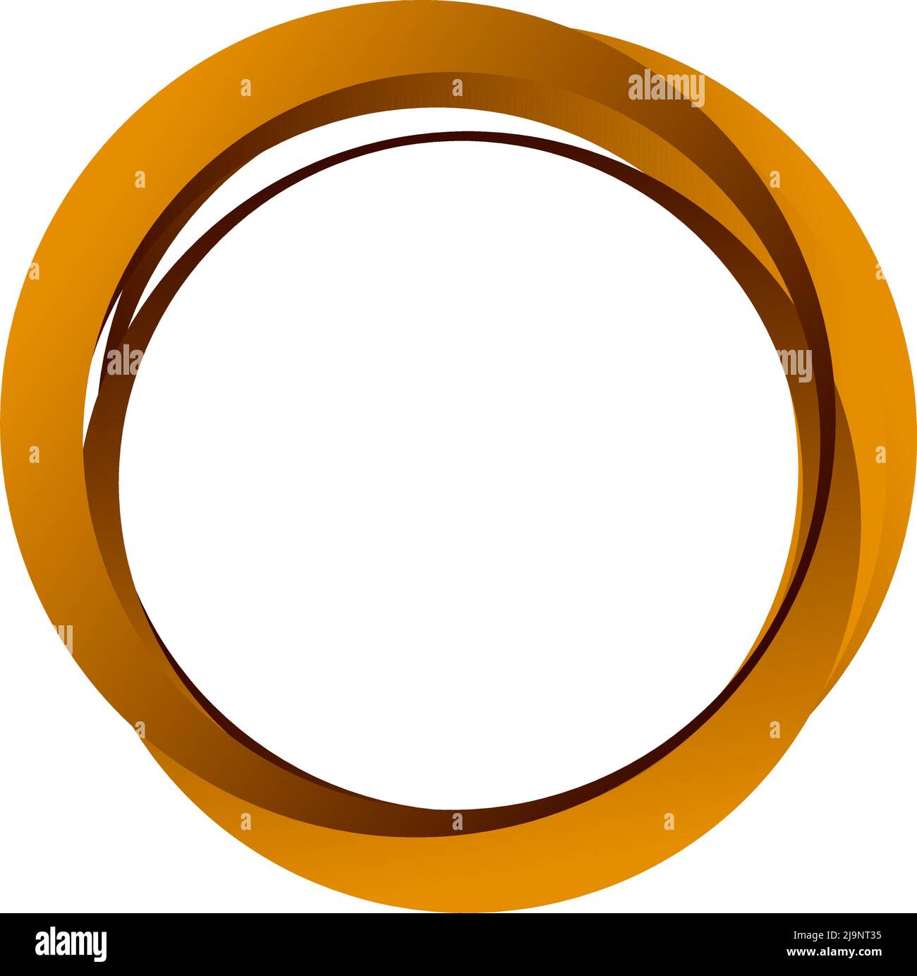 Random circles, rings circular element. Stock vector illustration, clip ...