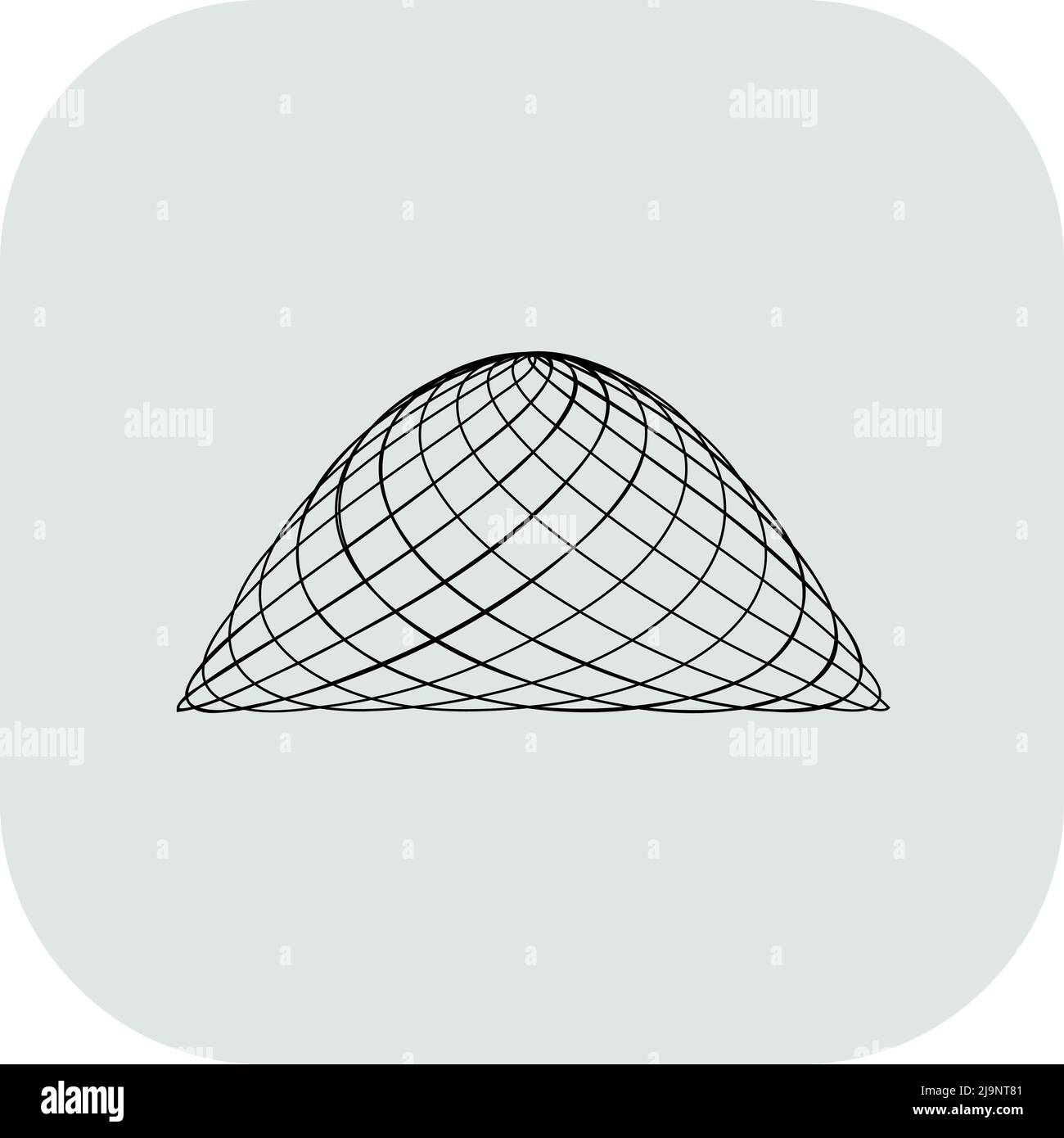 Abstract line drawing, line art formation, structure . Stock vector ...