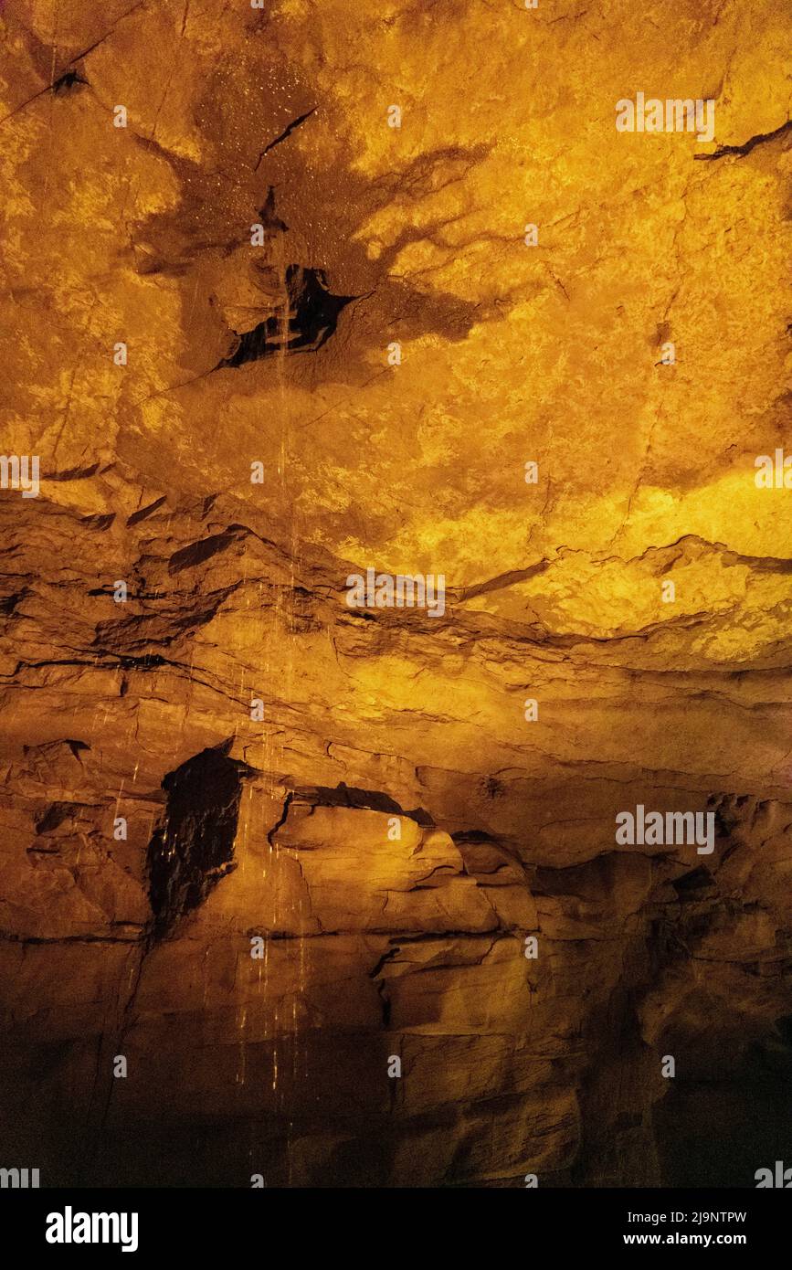 The Cave System at Mammoth Cave National Park Stock Photo - Alamy