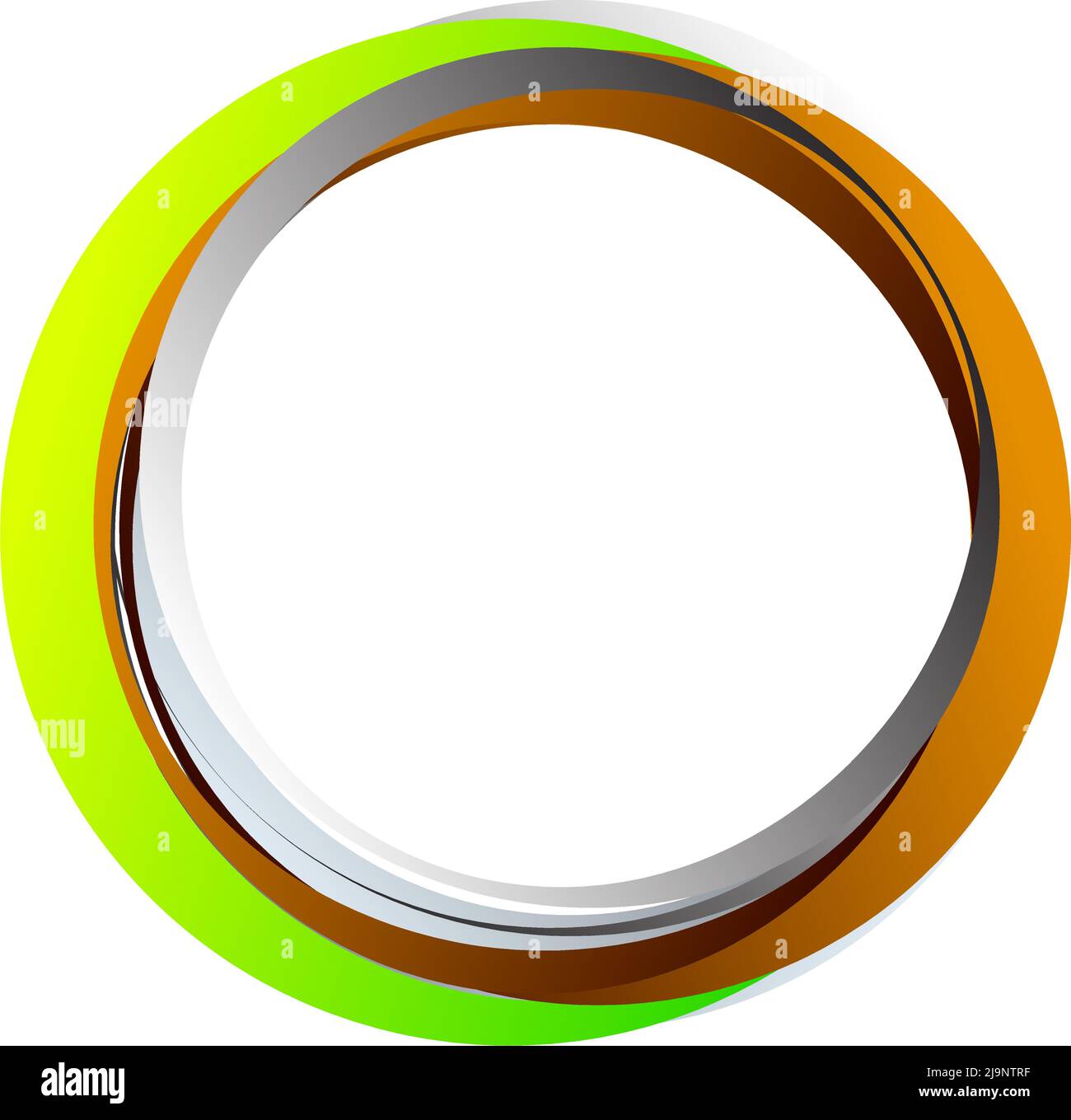 Random circles, rings circular element. Stock vector illustration, clip ...