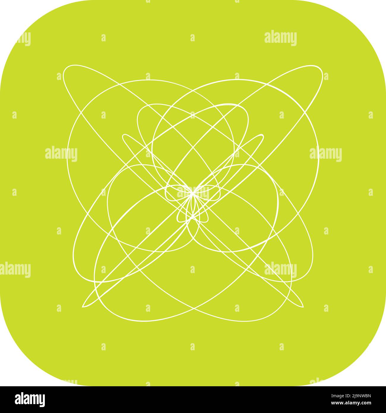 Abstract line drawing, line art formation, structure . Stock vector ...