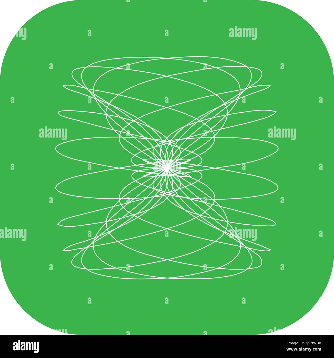 Abstract line drawing, line art formation, structure . Stock vector ...