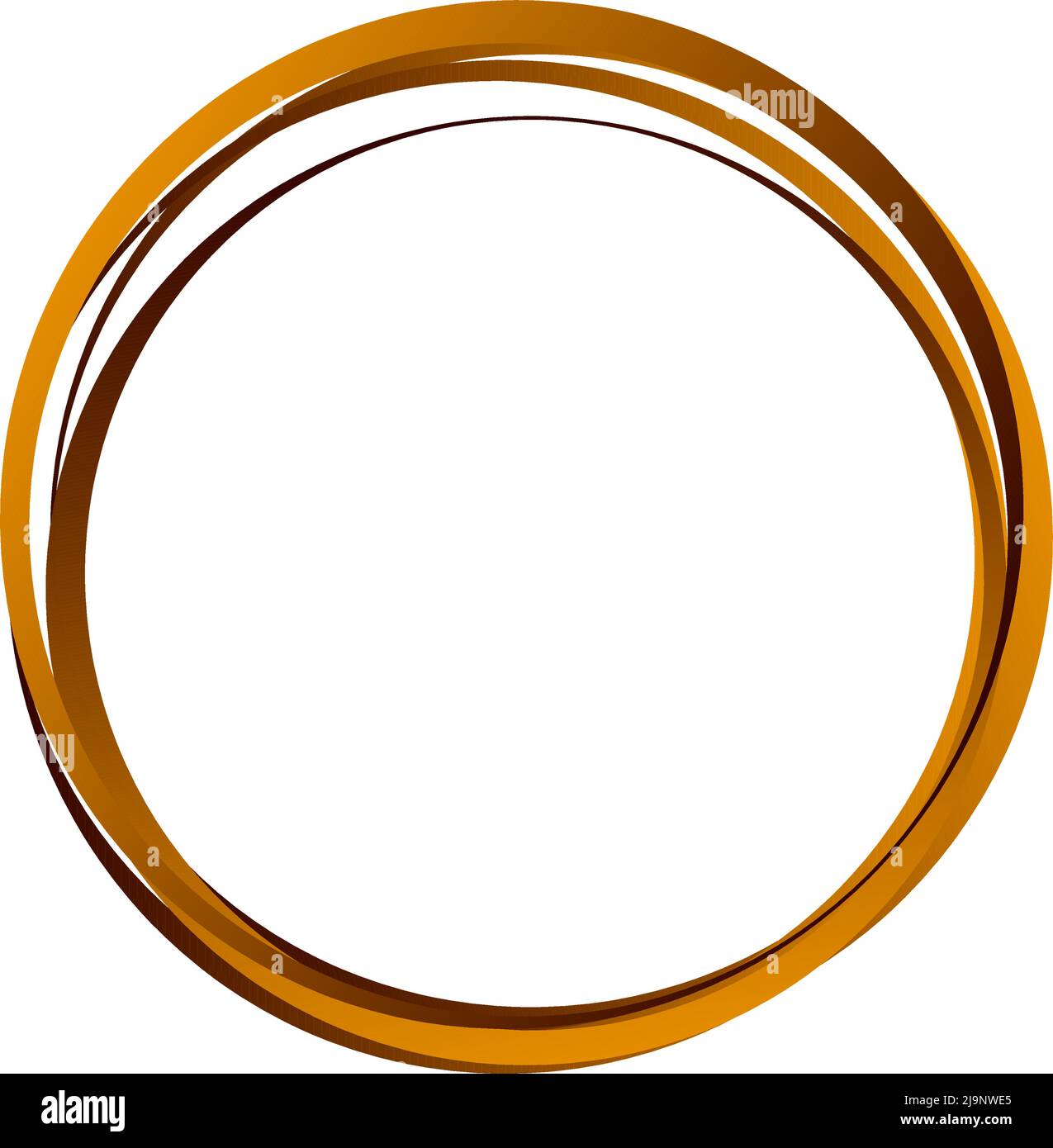 Random circles, rings circular element. Stock vector illustration, clip ...
