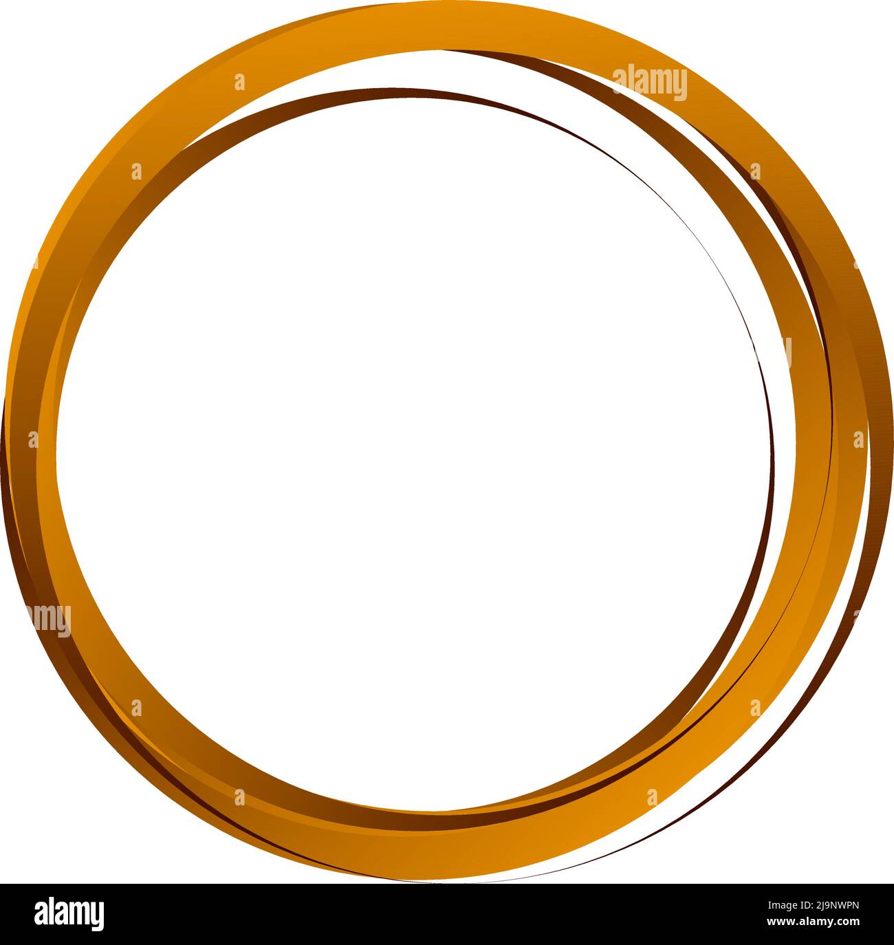 Random circles, rings circular element. Stock vector illustration, clip ...