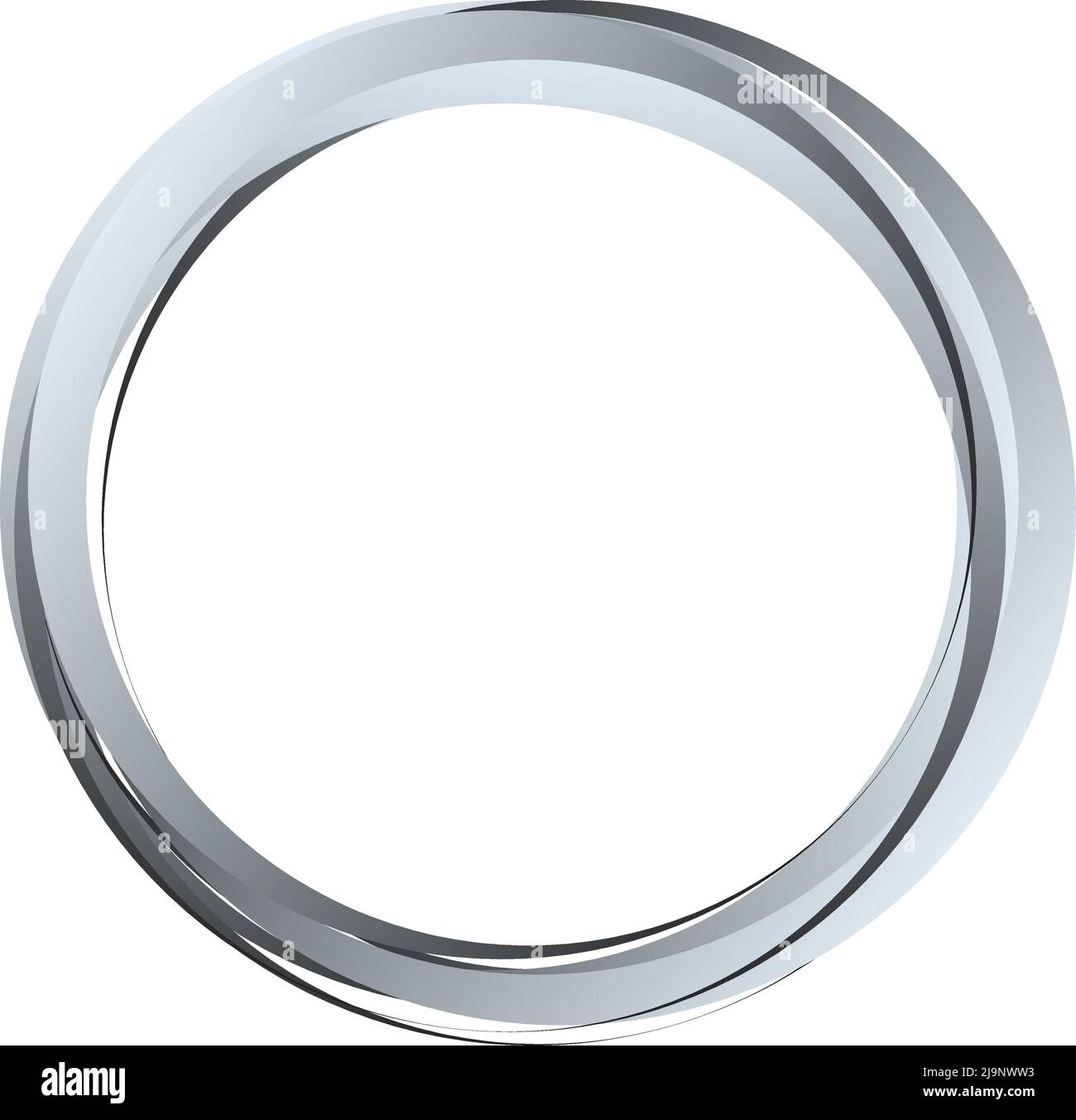 Random circles, rings circular element. Stock vector illustration, clip ...