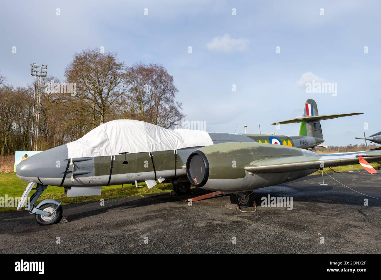 Gloster meteor yorkshire air museum hi-res stock photography and images ...