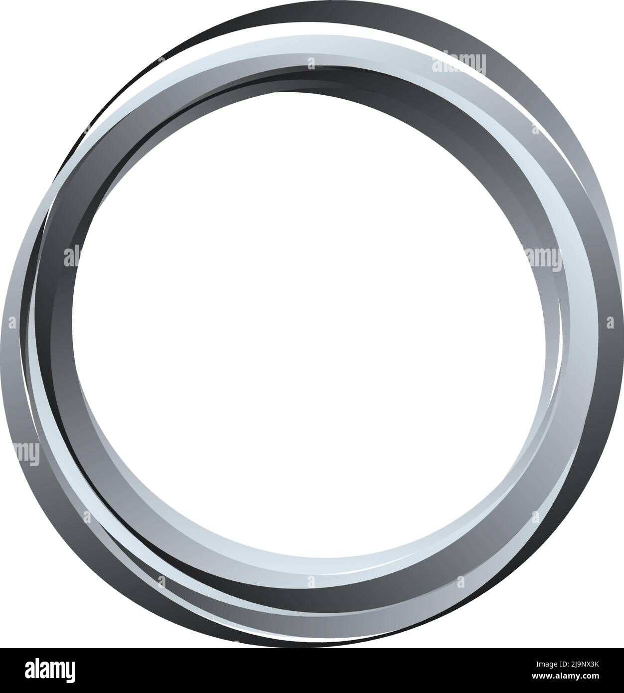Random circles, rings circular element. Stock vector illustration, clip ...