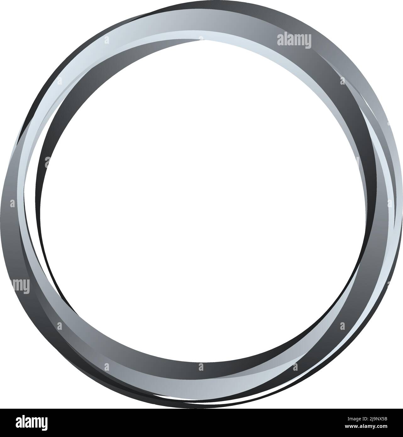 Random circles, rings circular element. Stock vector illustration, clip ...