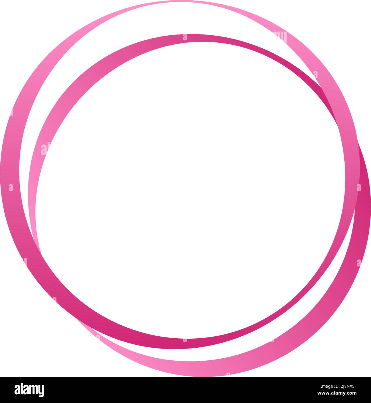 Random circles, rings circular element. Stock vector illustration, clip ...